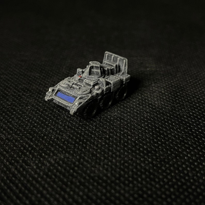 Painted Miniatures Mega Force Wheeled APC for Classic Battletech - Etsy