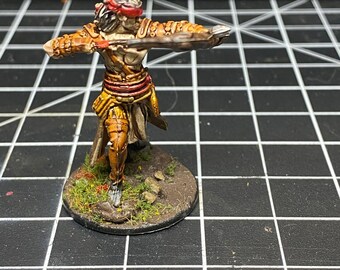 Hand Painted Elf Fighter Warrior Paladin Miniature for Dungeons and ...