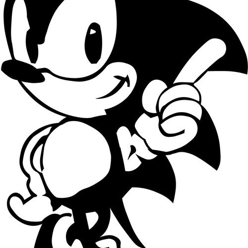 Sonic the Hedgehog SVG PDF PNG - Etsy