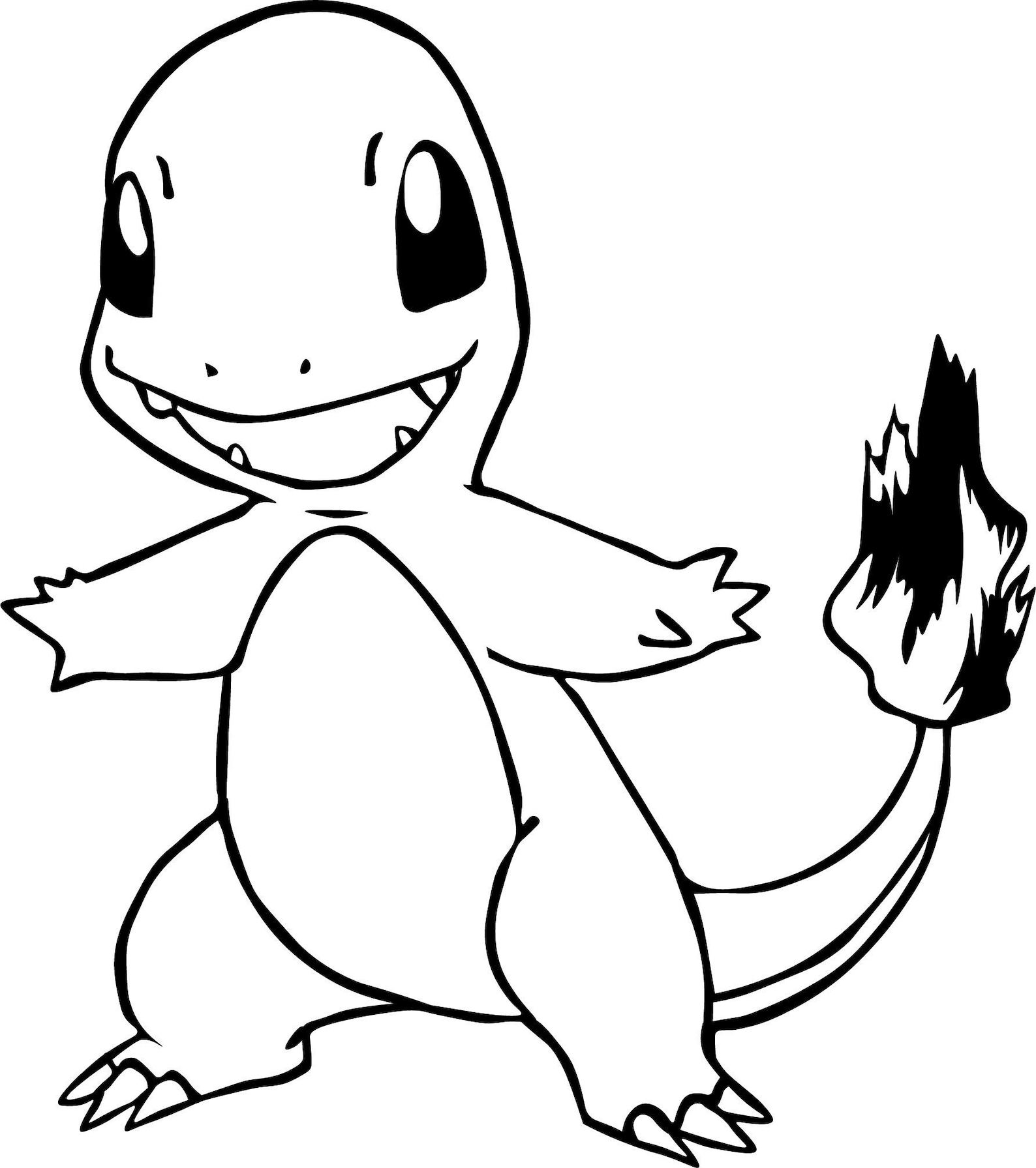 Charmander pokemon SVG PDF PNG - Etsy Ireland