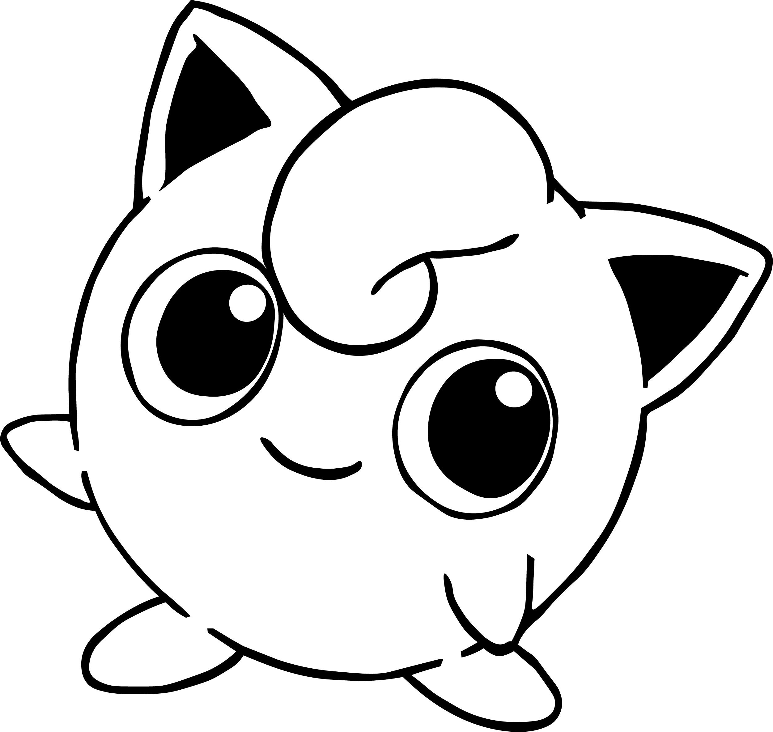 Jigglypuff pokemon SVG PDF PNG - Etsy