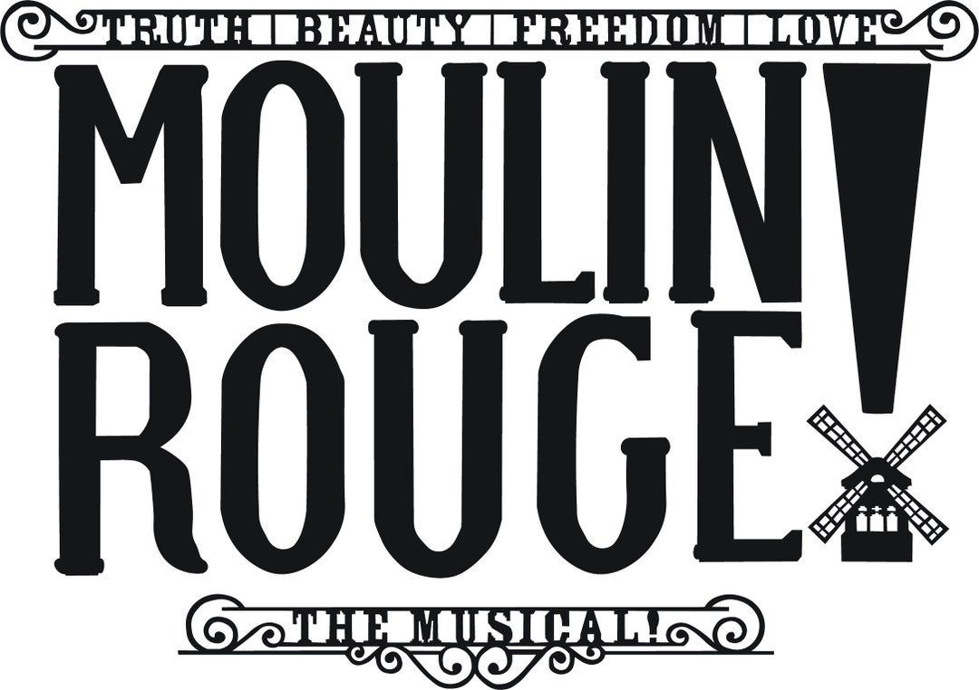 Moulin Rouge on Broadway Logo - Etsy UK