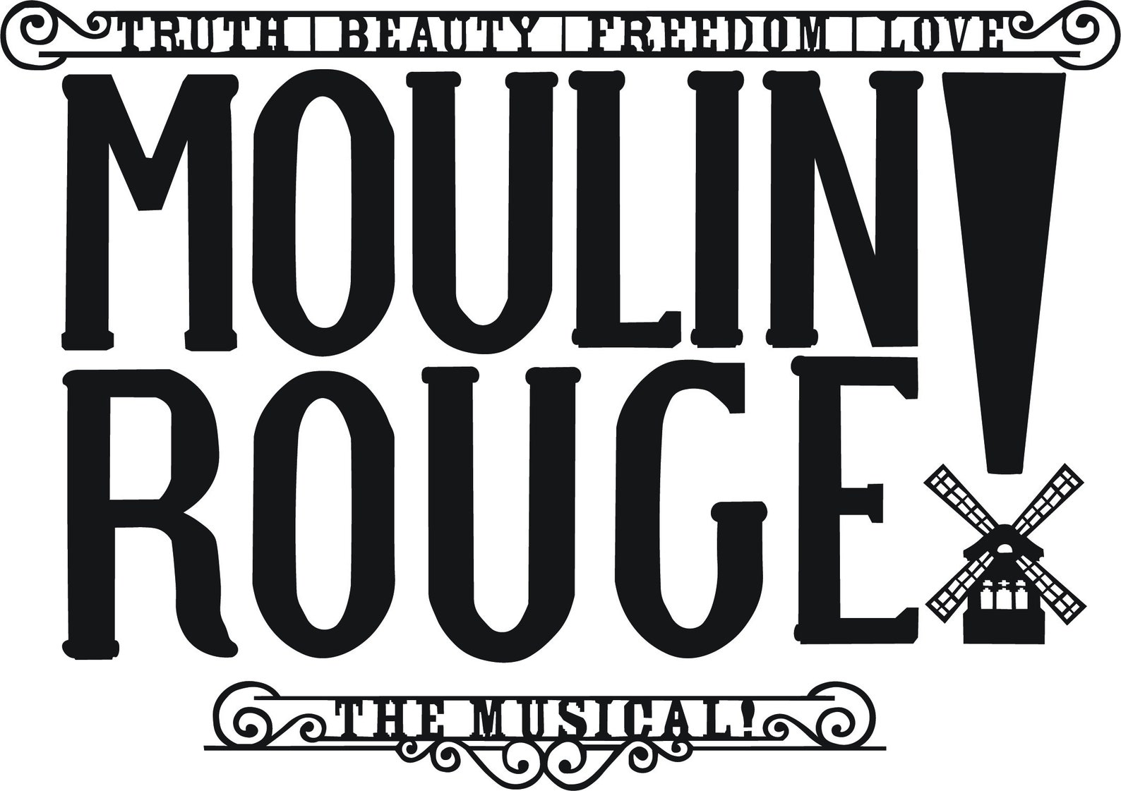 Moulin Rouge on Broadway Logo - Etsy UK
