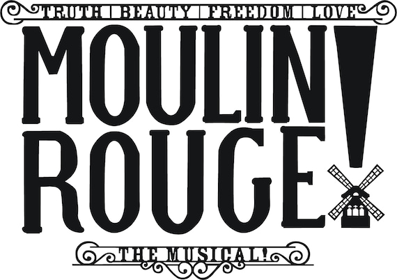 Moulin Rouge on Broadway Logo - Etsy