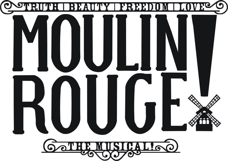 Moulin Rouge on Broadway Logo - Etsy UK
