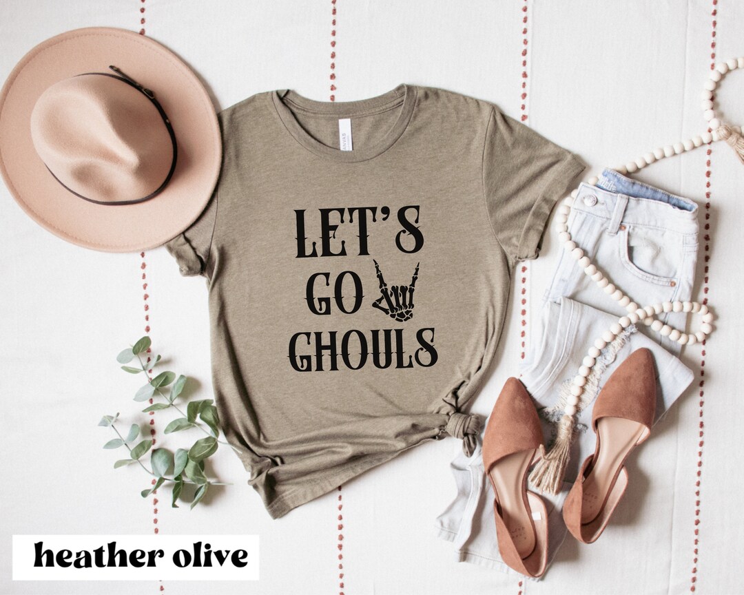 Let's Go Ghouls Tshirt, Skeleton Girl Trip Bride Tarot Goth Shirt ...