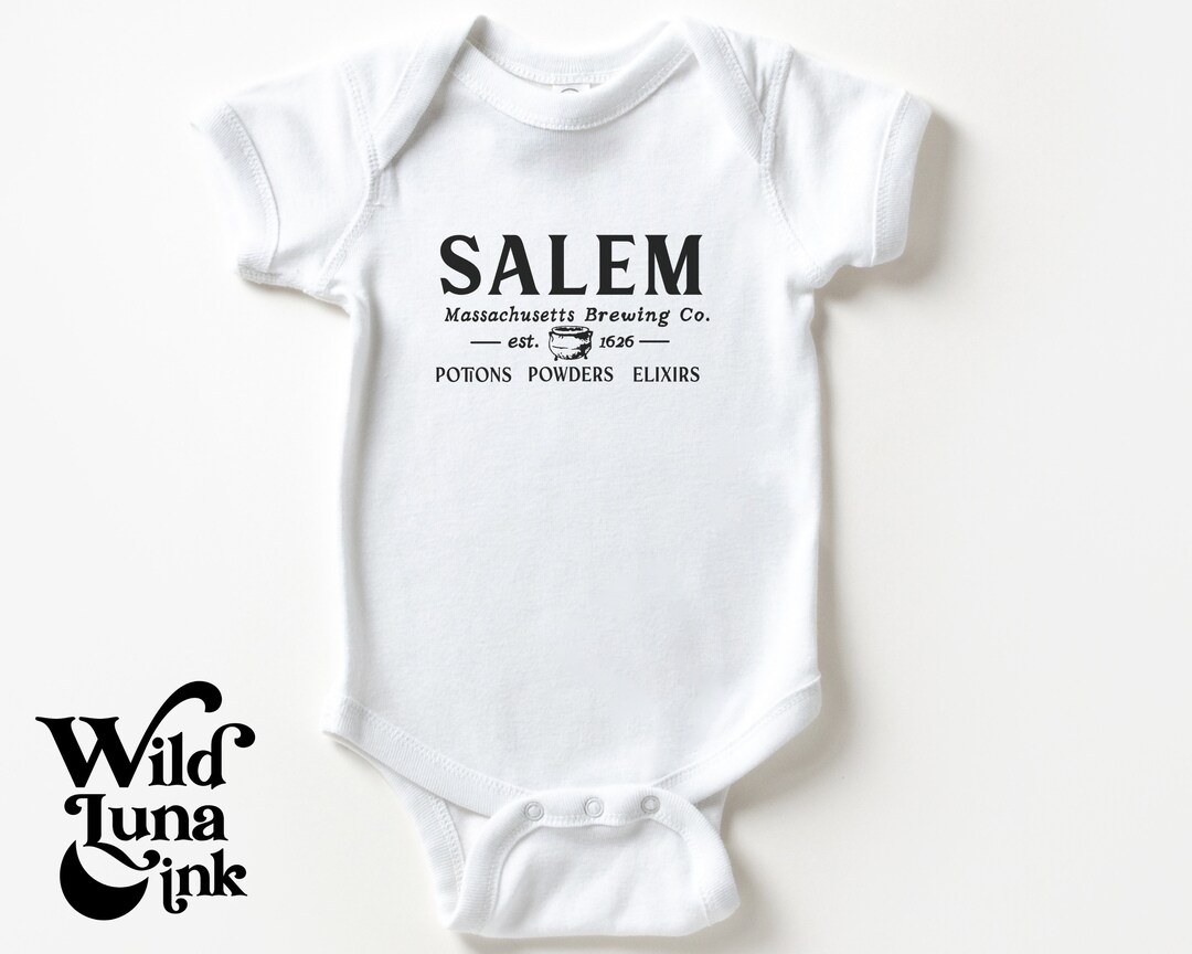 Salem Baby Clothes, Coven Baby Bodysuit, Witchy Baby Clothing, Newborn ...