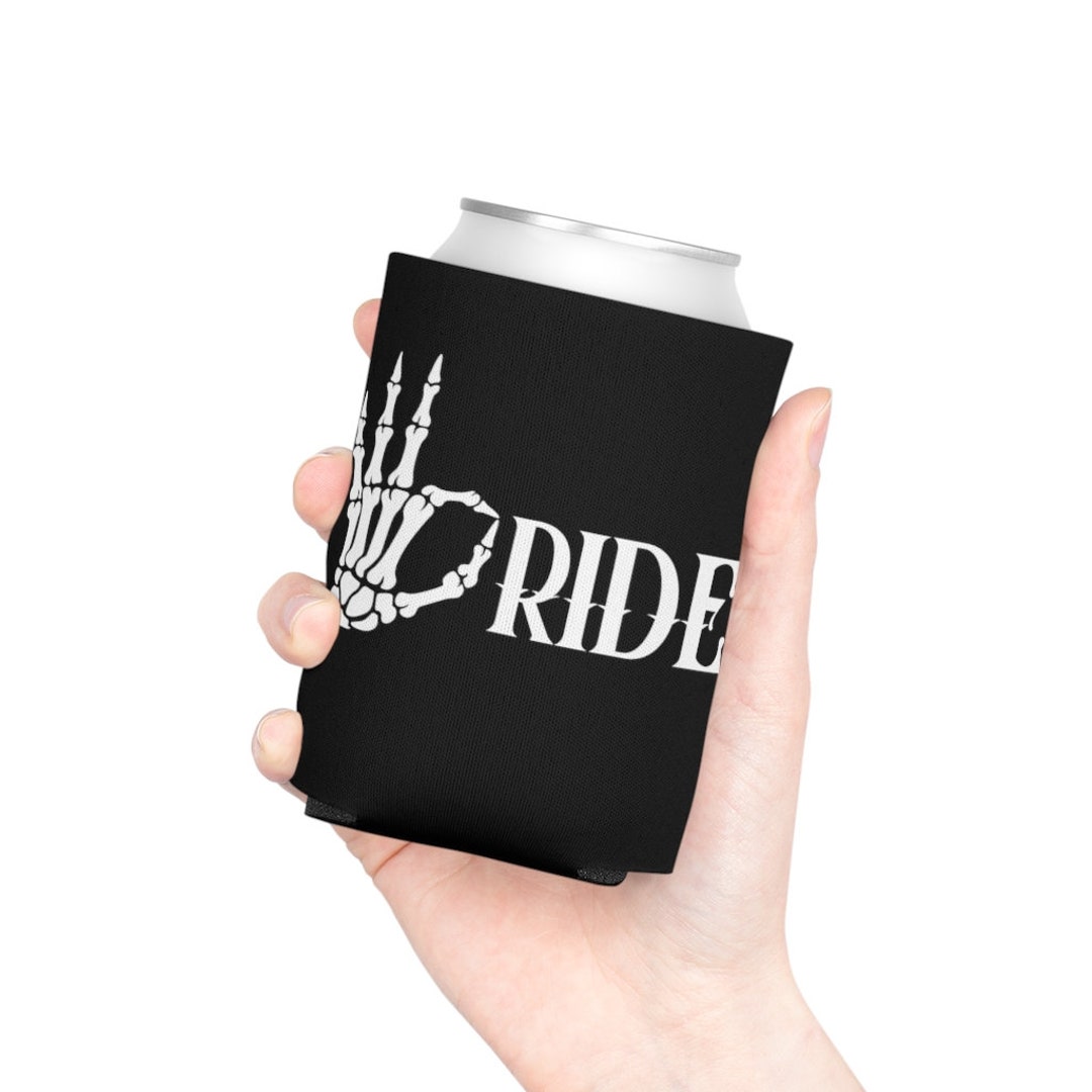 Goth Bride Skeleton Witch Can Cooler, Bride Coven Tarot, Bridal Shower ...