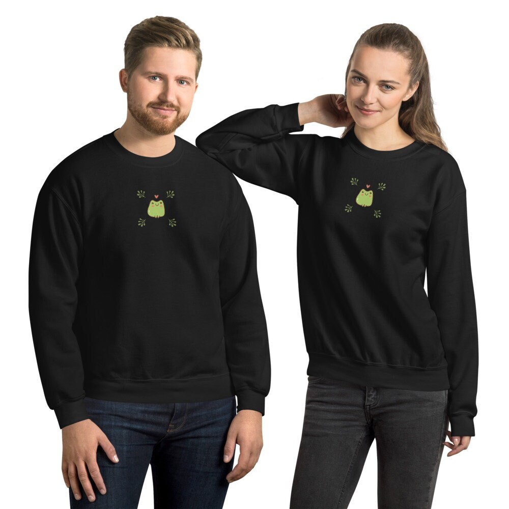 Cute Frog Pullover Cute Frog Sweatshirt Frog Sweatshirt Etsy