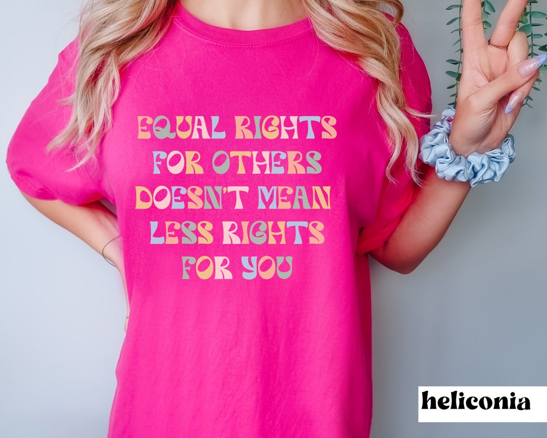 Pride Ally Comfort Colors © Camisas Personas Pronombres Desmantelar Opresión Racial Justicia ...