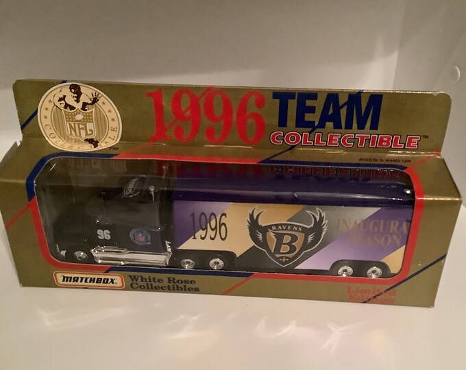 1996 Baltimore Ravens Semi Tractor Trailer - Etsy
