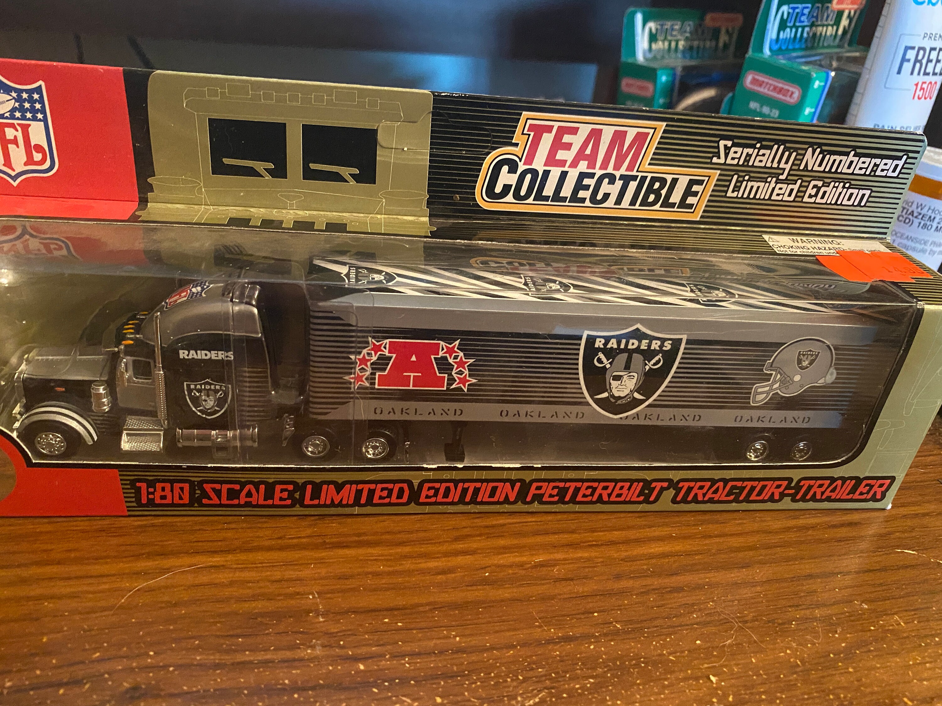 2005 Oakland Raiders NFL Tractor Trailer | Etsy
