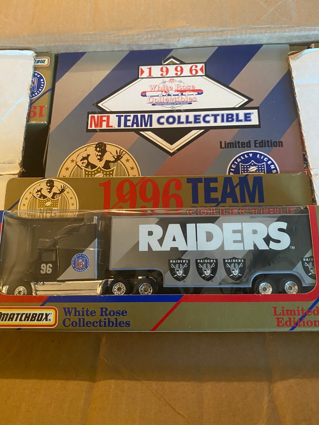 1996 Oakland Raiders Box Semi - Etsy