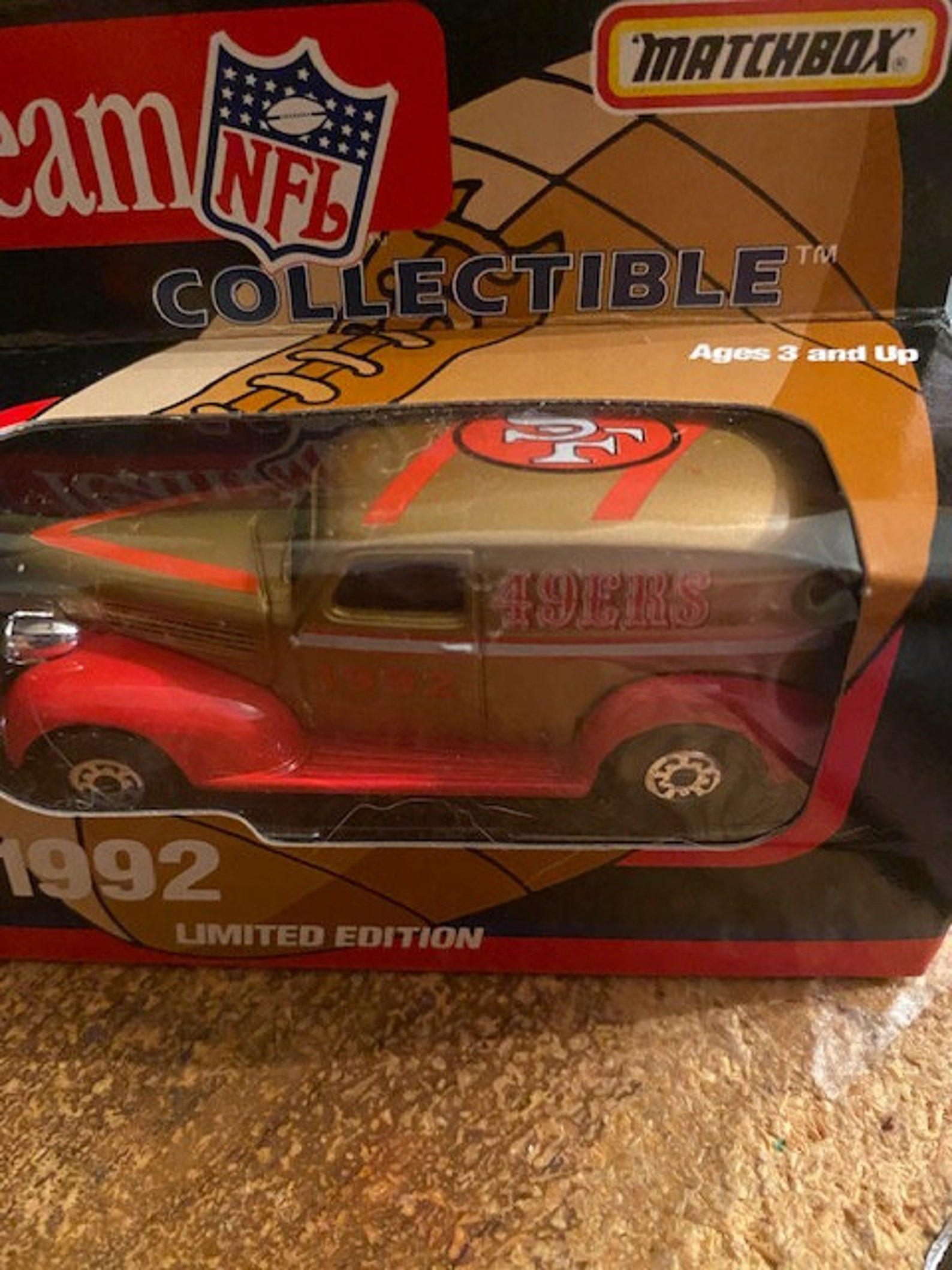 1992 San Francisco 49er's NFL Matchbox Ford Panel Truck - Etsy