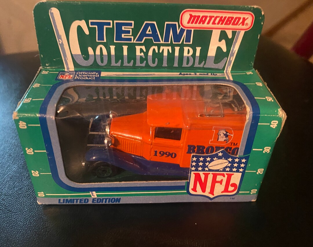 1990 Denver Broncos Matchbox Model A - Etsy