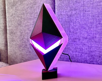 Mirror Mirror Table Lamp/desk Lamp - Etsy