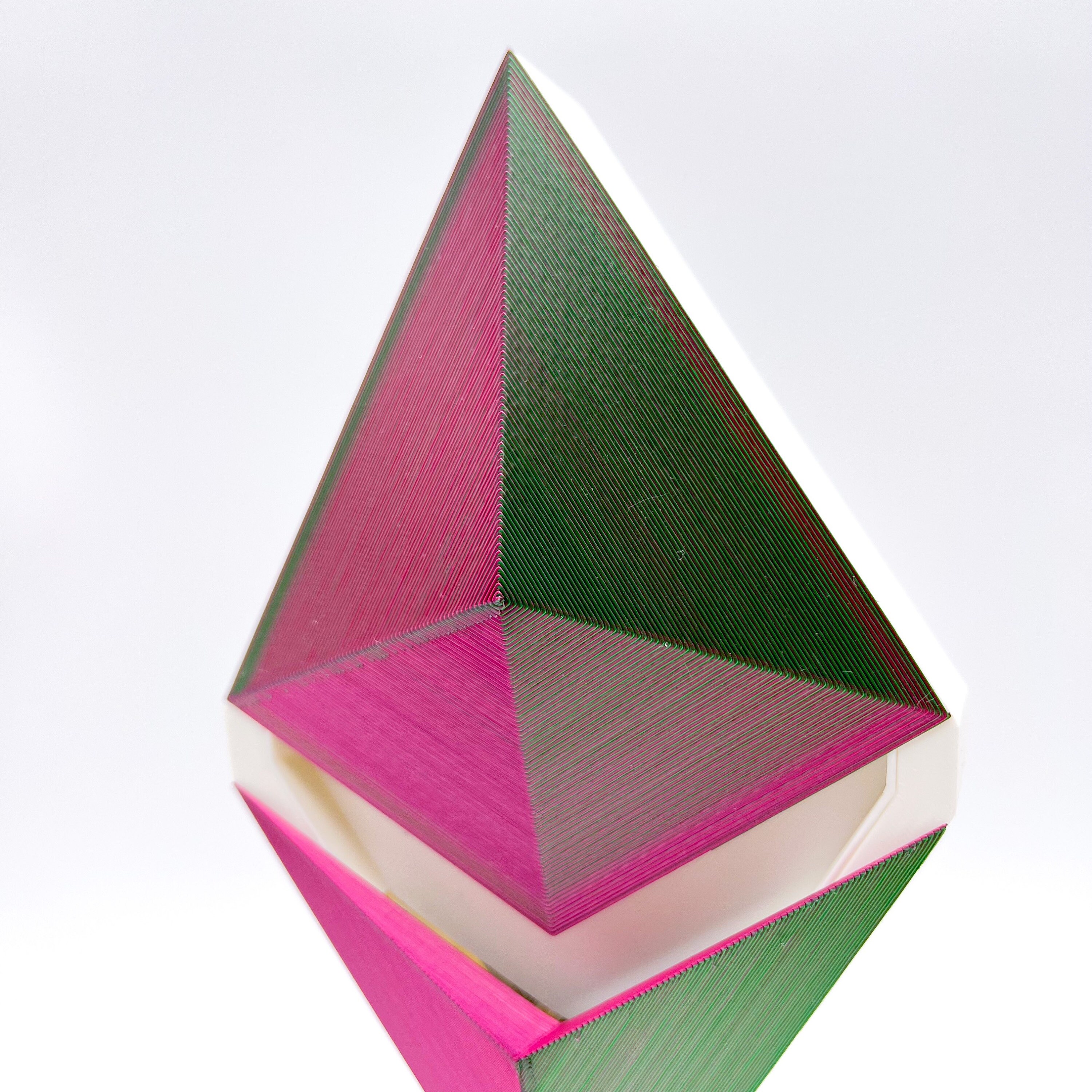 LED RGB Ethereum Table Lamp,color Changing Remote 3D Printed Cool Lamp ...