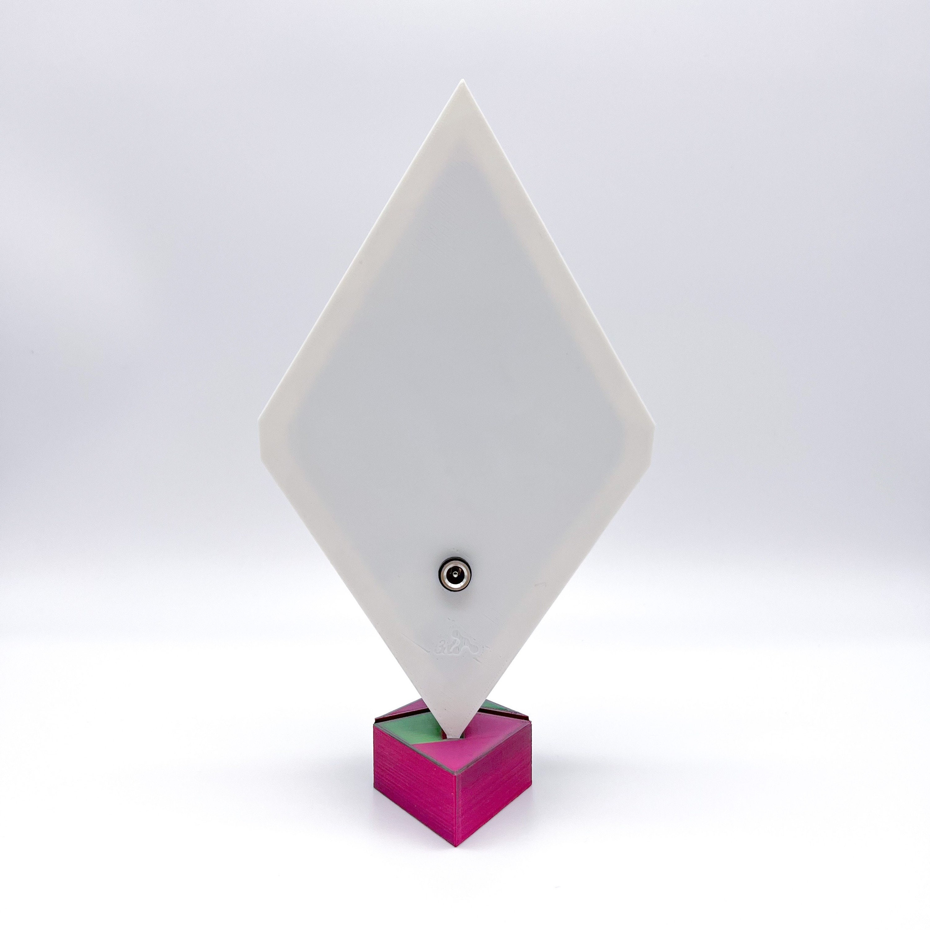 LED RGB Ethereum Table Lamp,color Changing Remote 3D Printed Cool Lamp ...