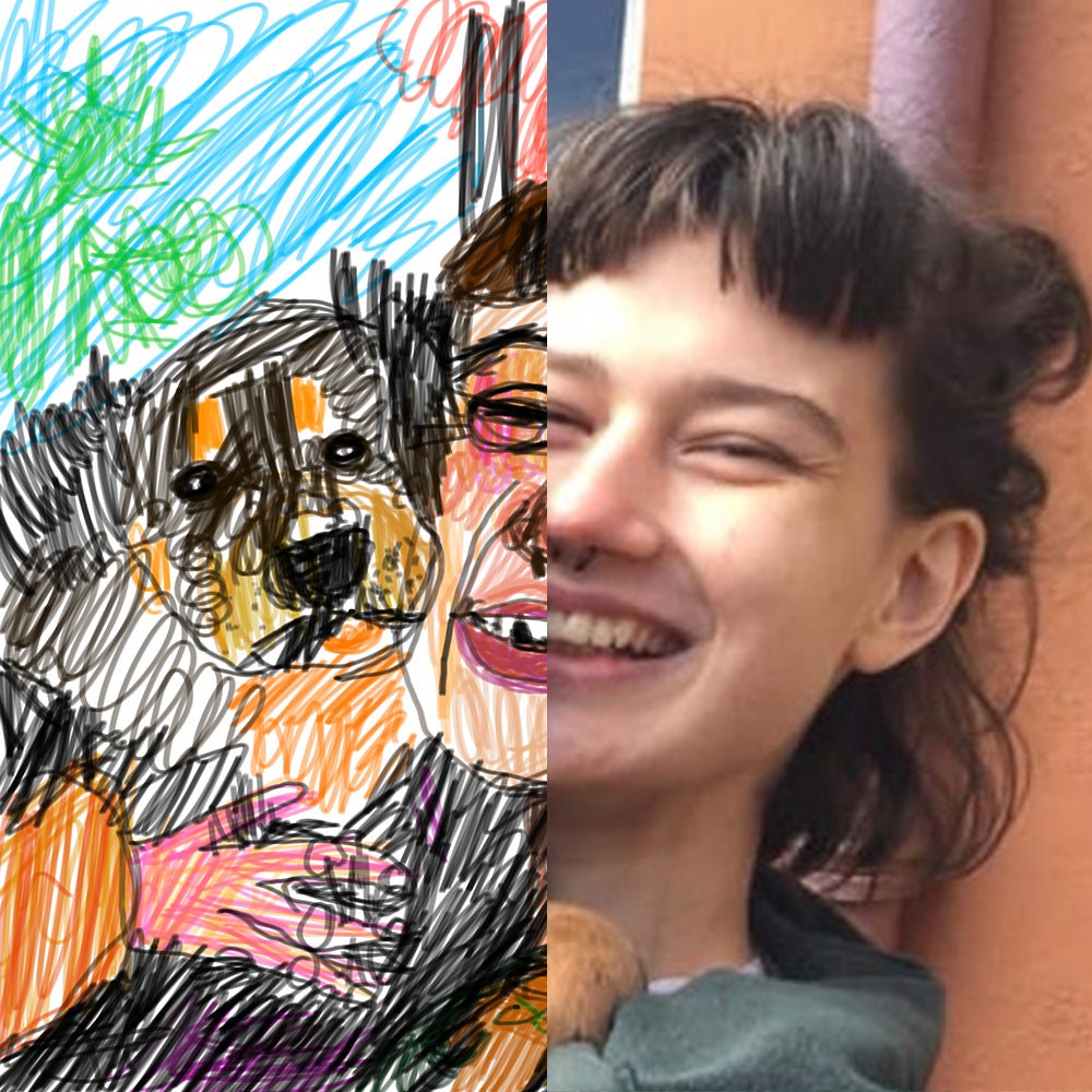 Custom Horrible Drawing of Your Loved Ones Bad Illustration Terrible ...