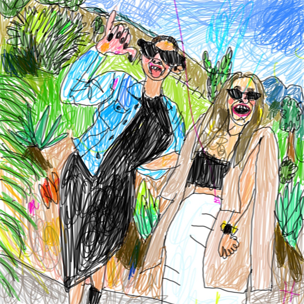 Custom Horrible Drawing of Your Loved Ones Bad Illustration Terrible ...