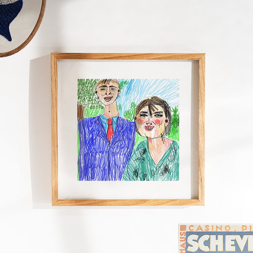 Custom Horrible Drawing of Your Loved Ones Bad Illustration Terrible ...