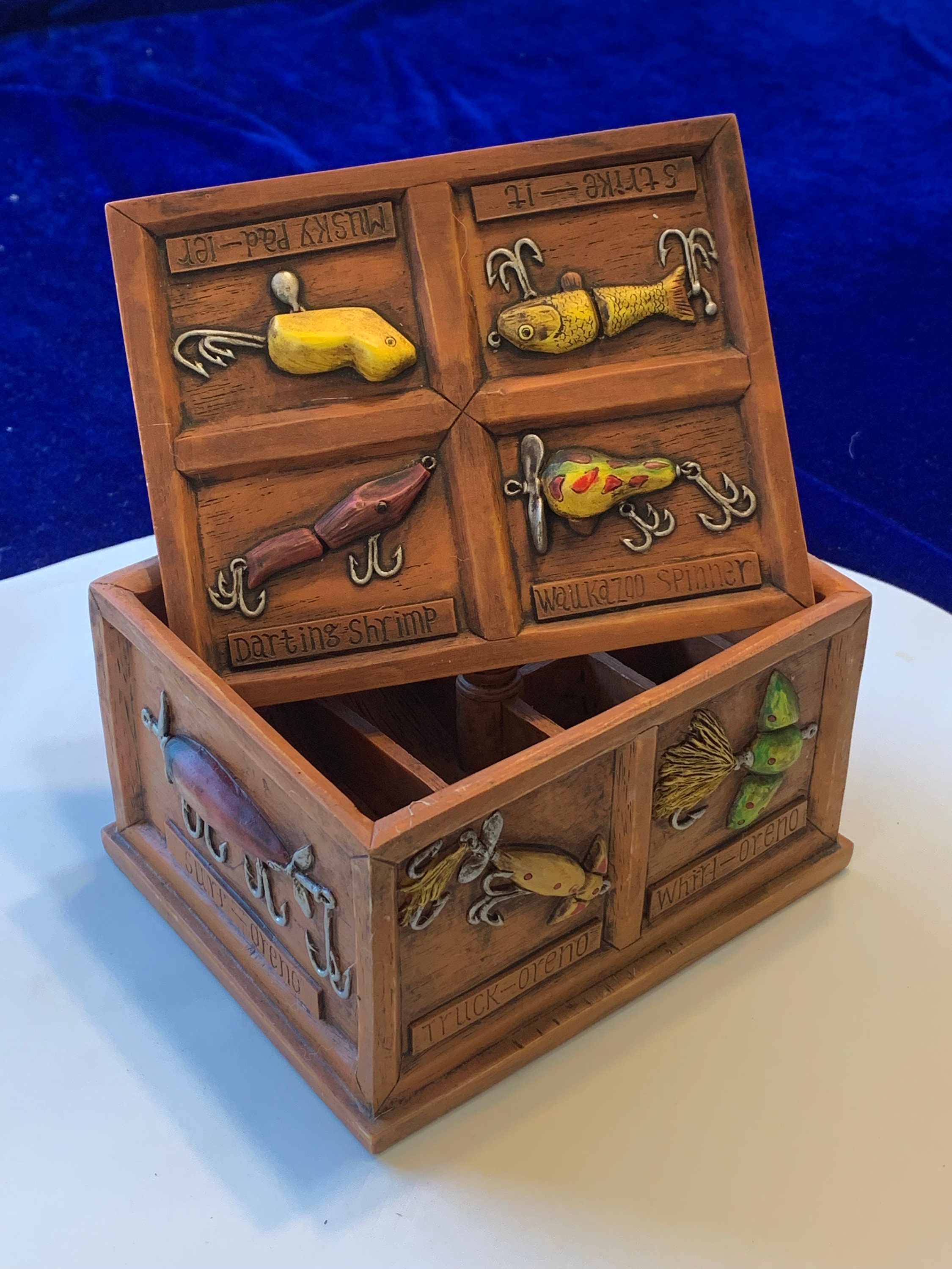 Fish Box, Lidded Box, Handmade Box - Etsy