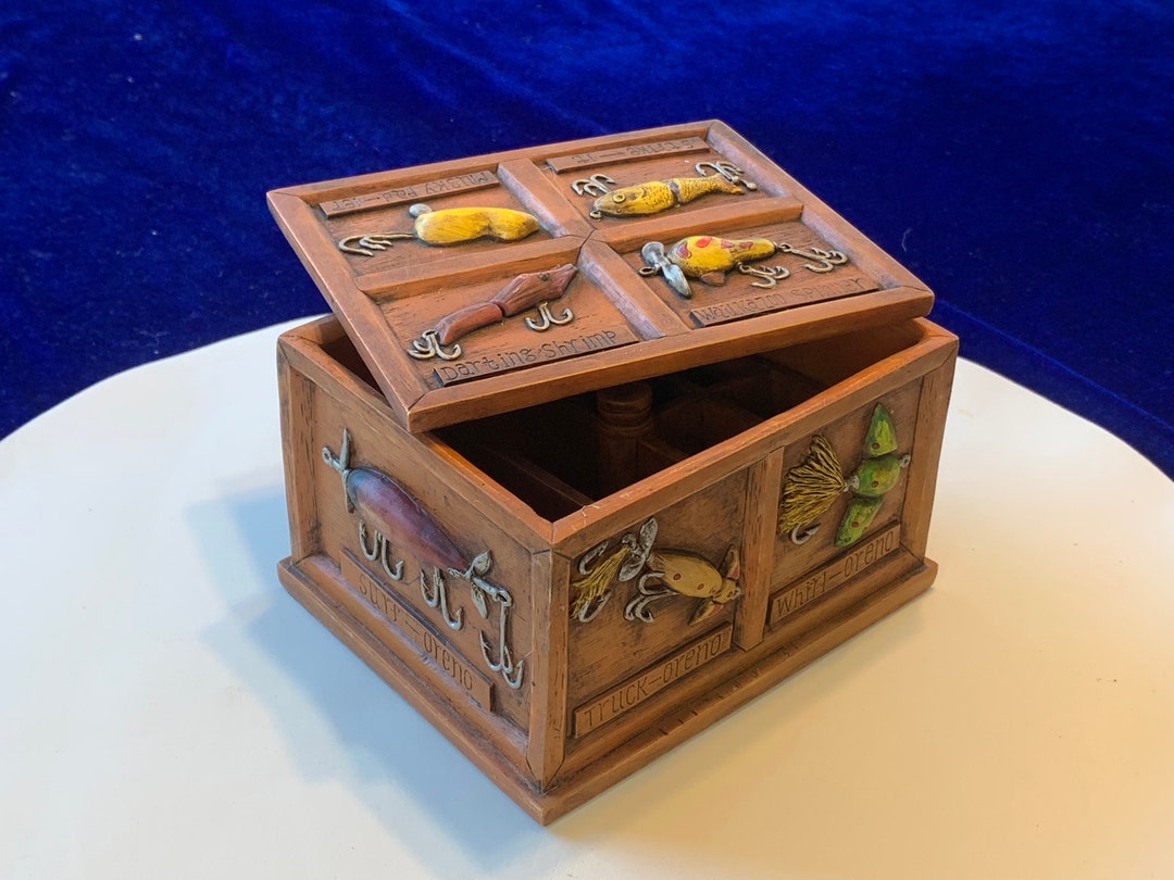 Fish Box, Lidded Box, Handmade Box - Etsy