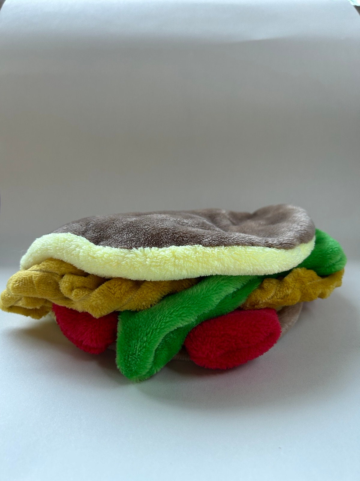 Taco Plush Props , Pet Toy , Fursuit Prop - Etsy