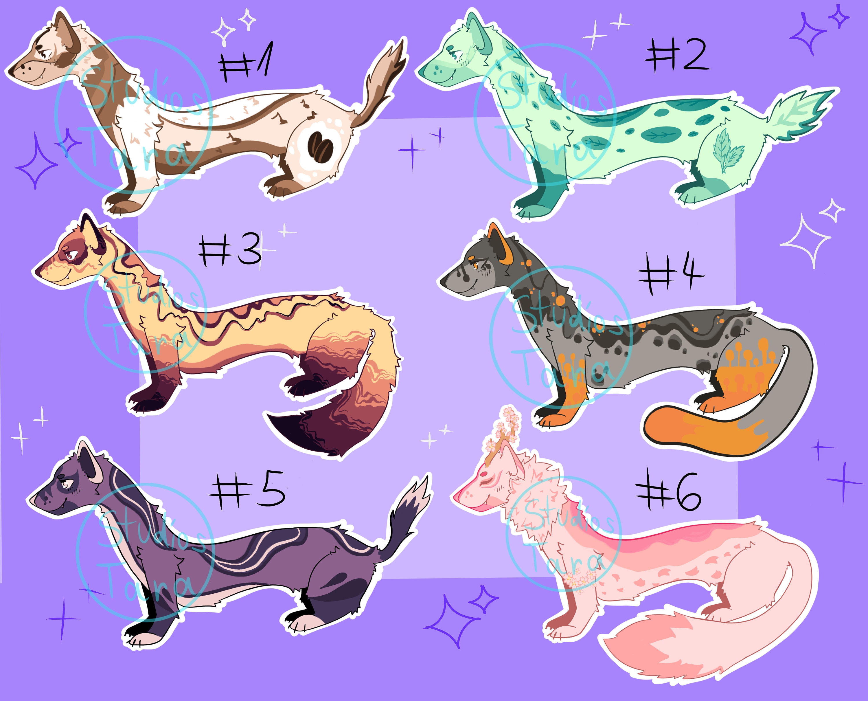 Ferret Fursona Adoptable , Fursuit Adopt - Etsy
