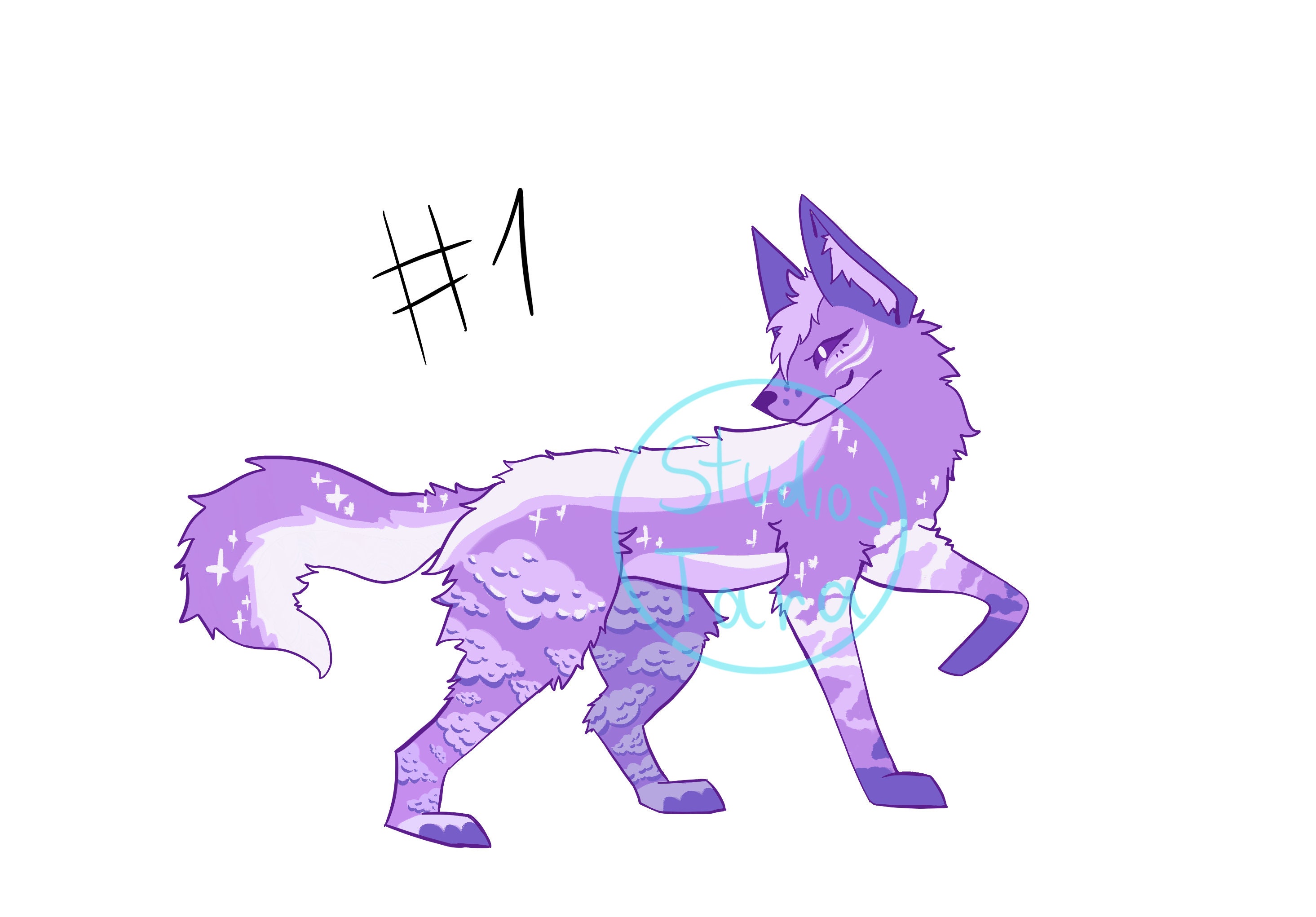 Digital Wolf / Canine Fursona Adopt Fursuit Adoptable - Etsy