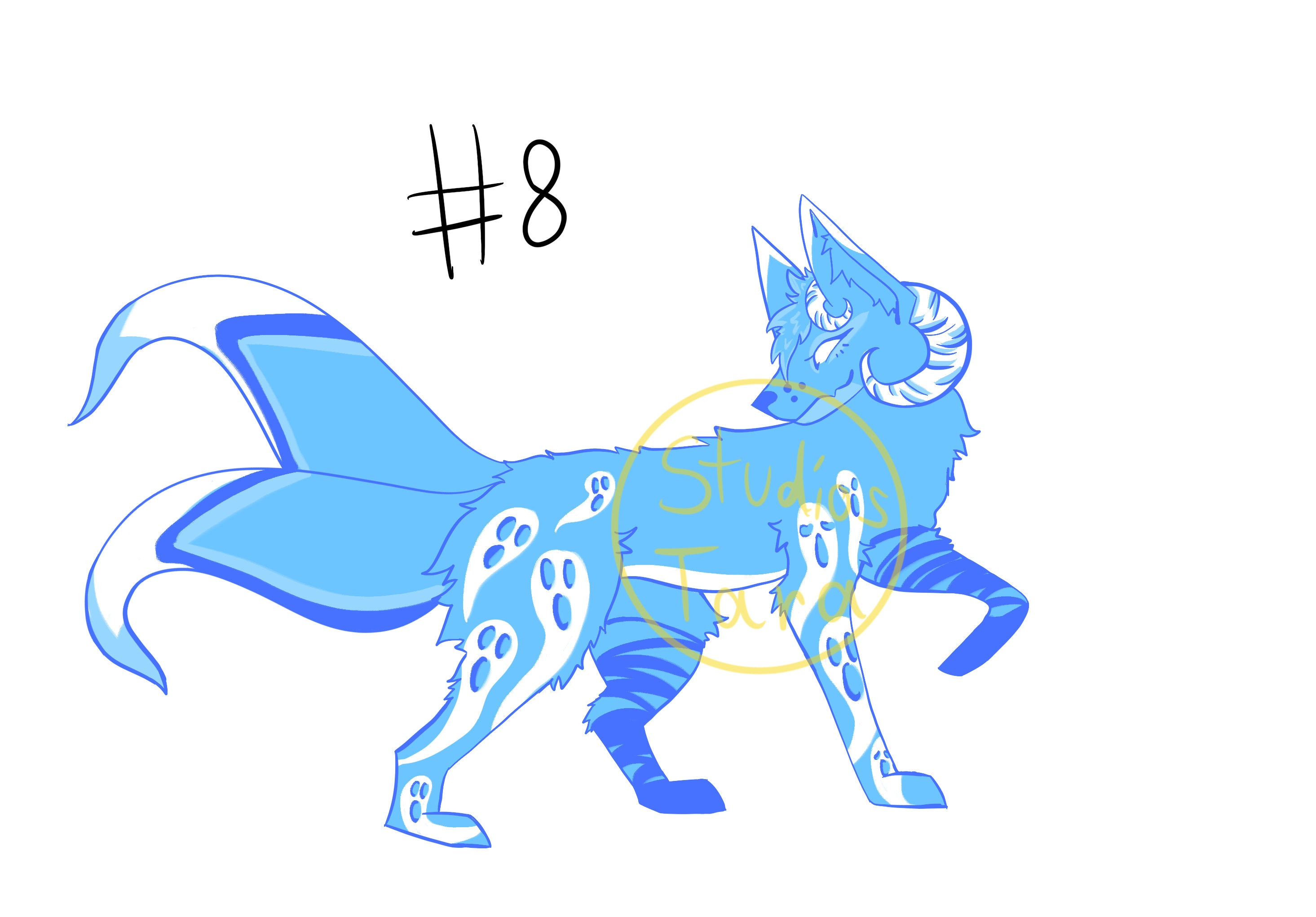 Digital Wolf / Canine Fursona Adopt Fursuit Adoptable - Etsy
