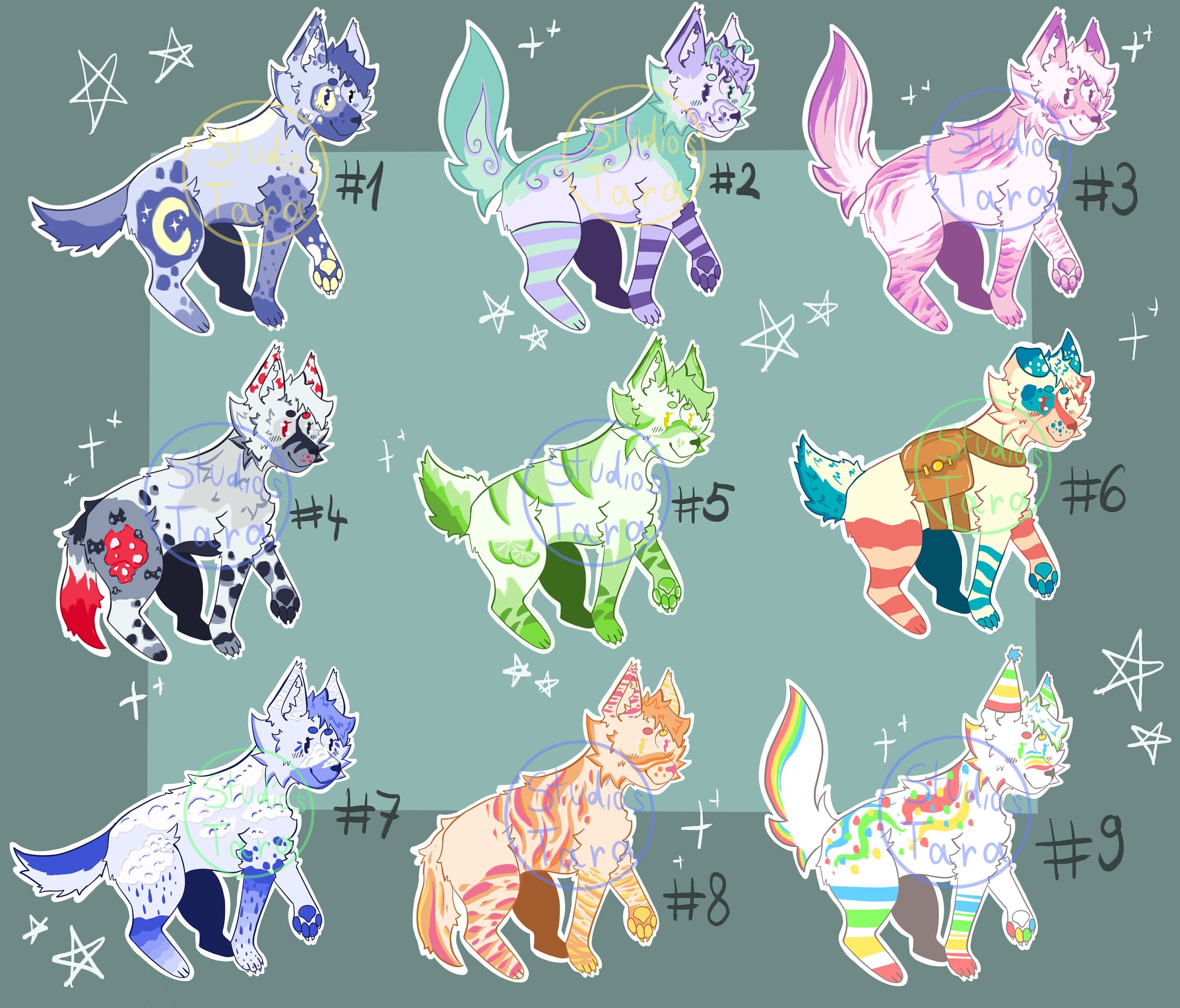 Digital Fursona Adobtable Fursuit Adopt - Etsy