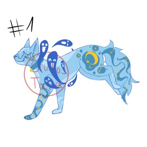 Digital Cat / Feline Fursona Adopt , Fursuit Adoptable - Etsy
