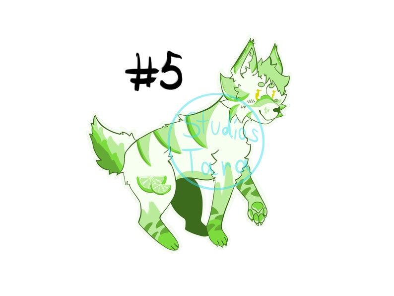 Digital Fursona Adobtable Fursuit Adopt - Etsy