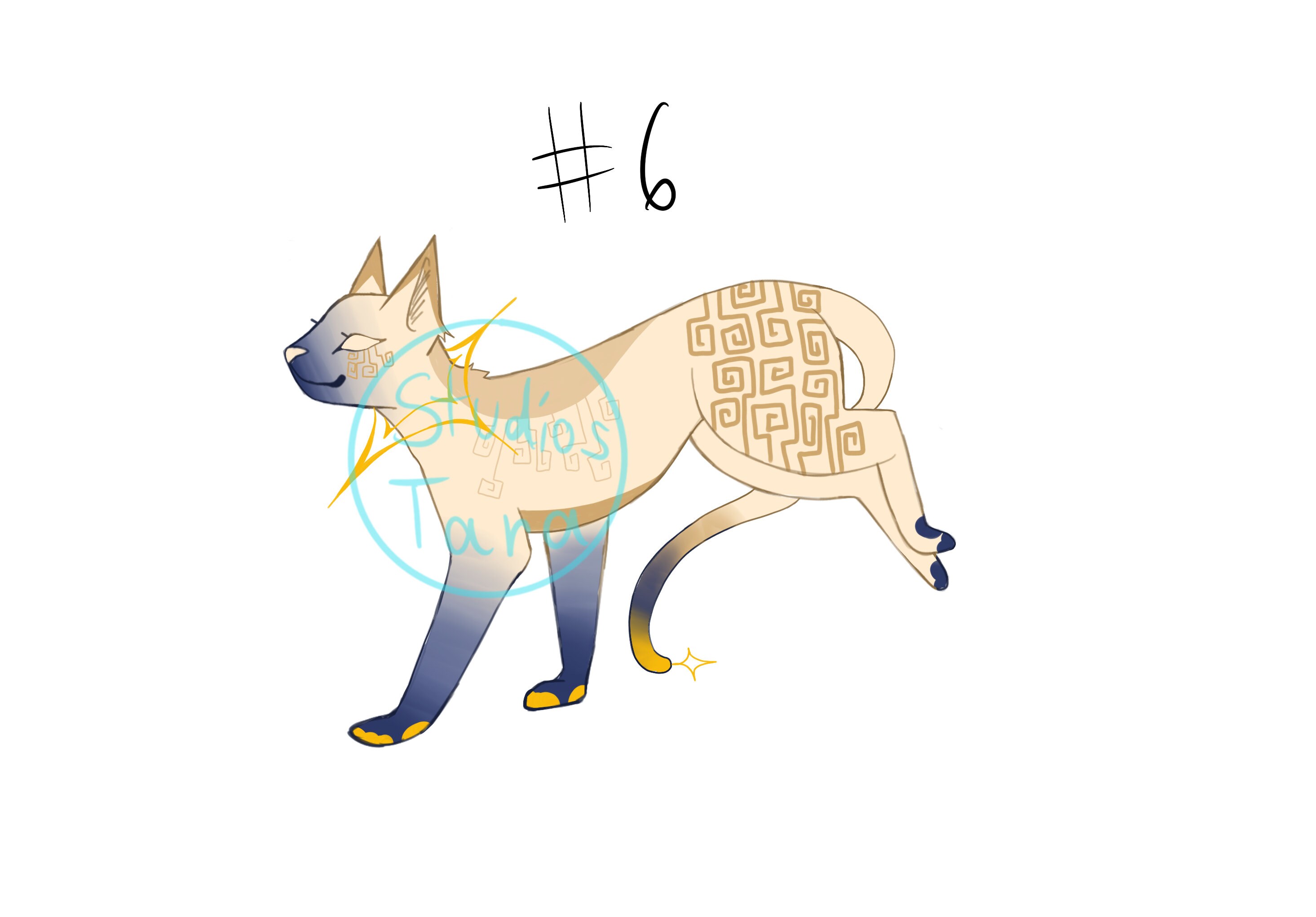 Digital Cat / Feline Fursona Adopt , Fursuit Adoptable - Etsy