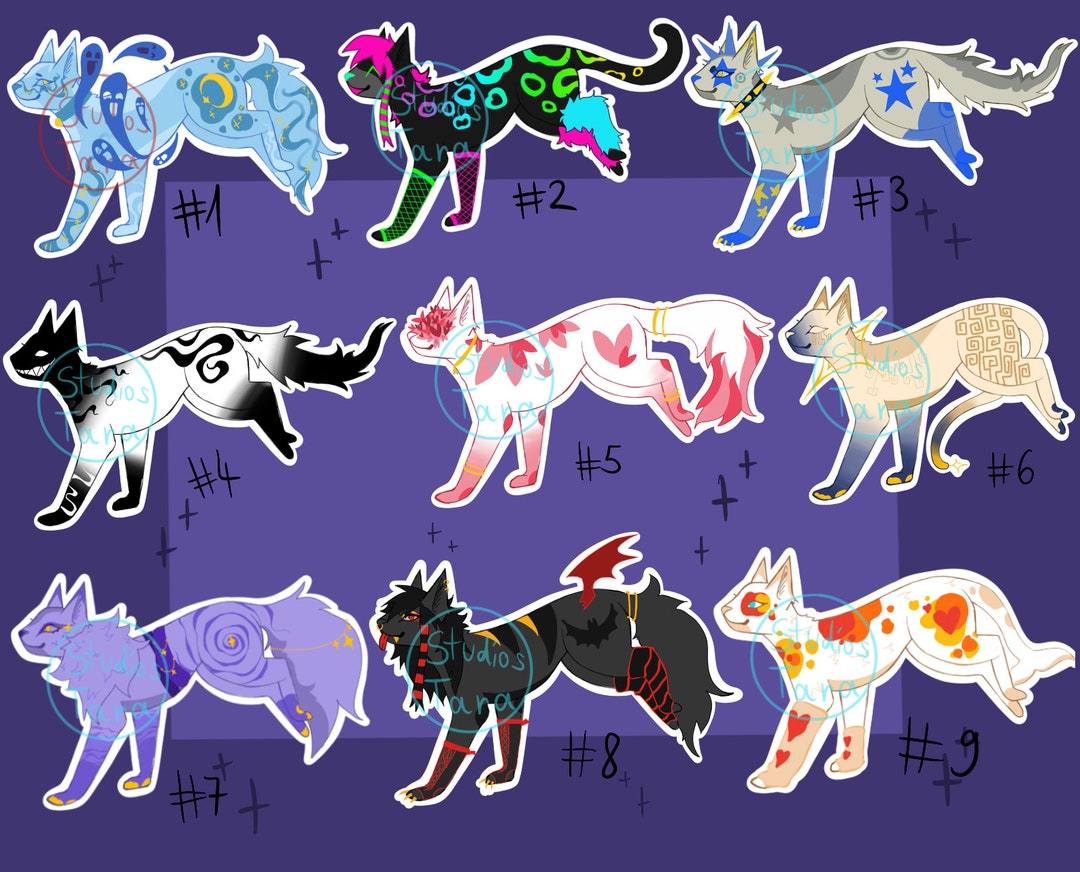 Digital Cat / Feline Fursona Adopt , Fursuit Adoptable - Etsy