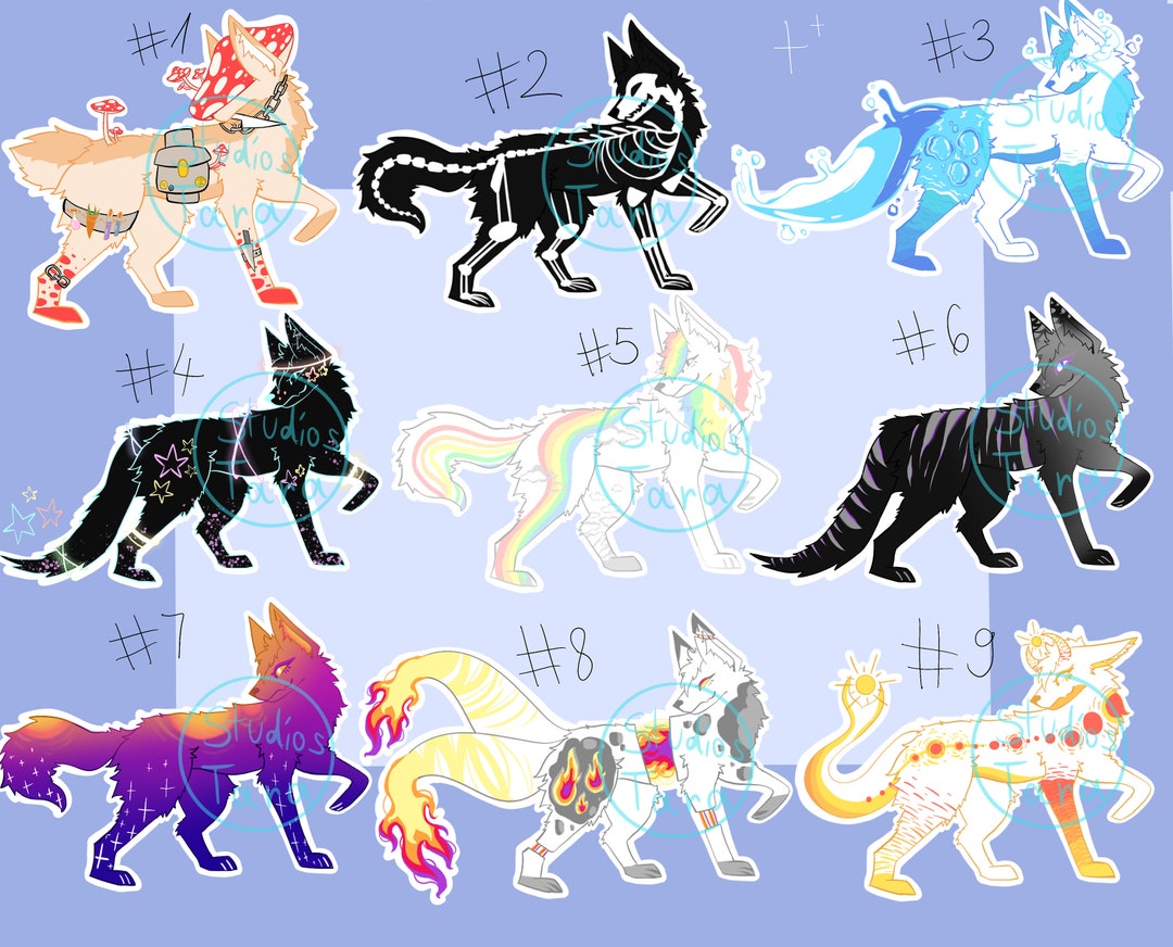 Canine / Wolf Fursona Adopt , Fursuit Adoptable - Etsy