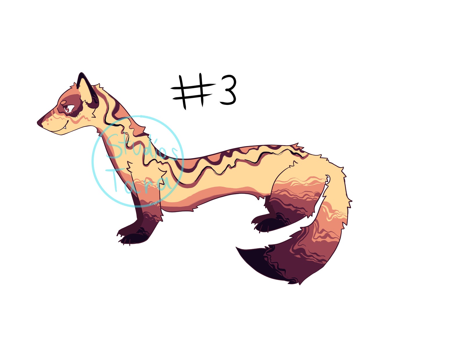 Ferret Fursona Adoptable , Fursuit Adopt - Etsy