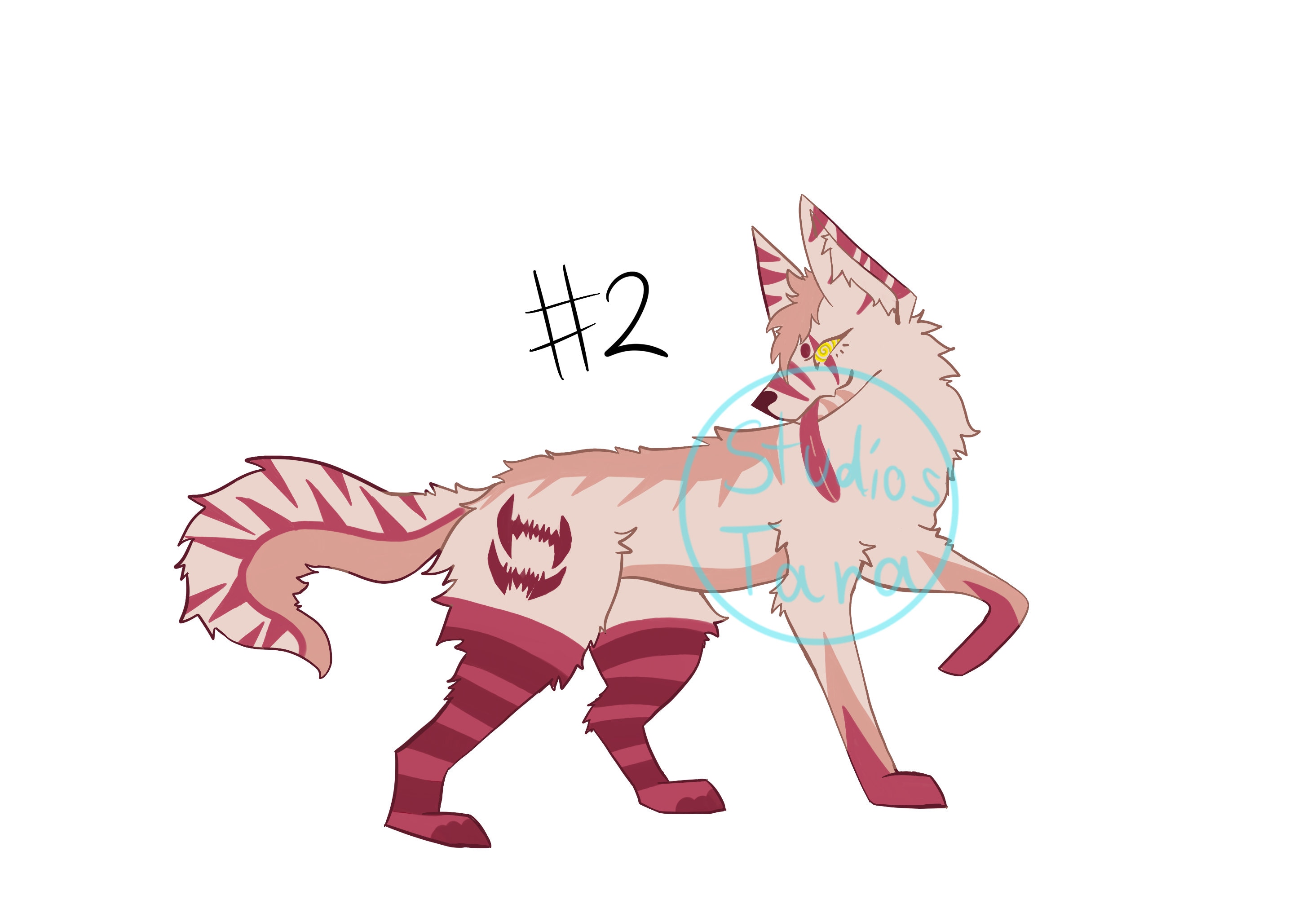 Digital Wolf / Canine Fursona Adopt , Fursuit Adoptable - Etsy