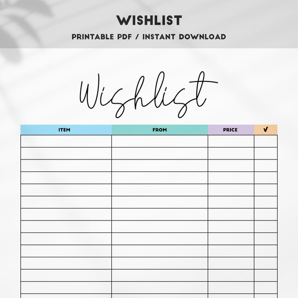 Wishlist - Etsy