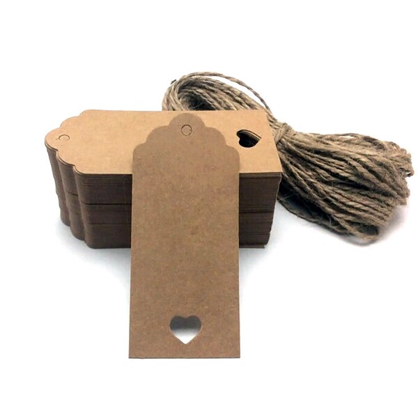 Brown Kraft Tags - Etsy