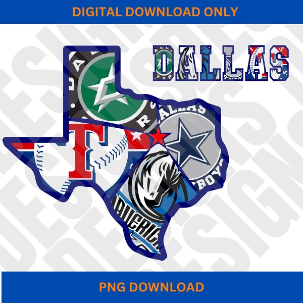 Dallas Teams - Etsy