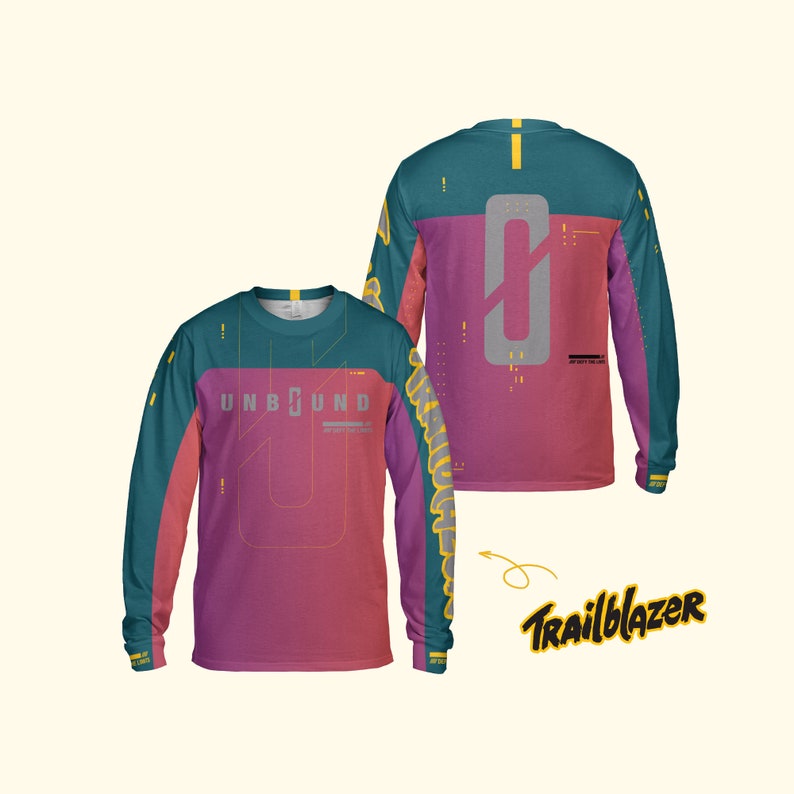 Trailblazer Customizable Mountain Bike Jersey | Mtb Jersey | Motocross ...