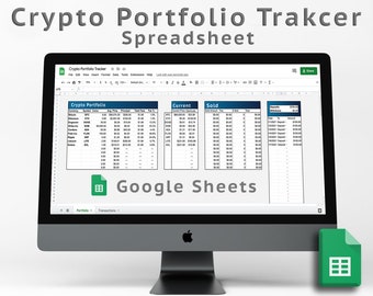 Cryptocurrency Investment Tracker Excel Template Instant Download ...