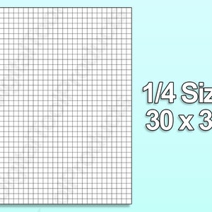 Graphing Paper | Printable PDF Package | 8 in X 10.5 in | 1/2, 1/4, 1/8 ...
