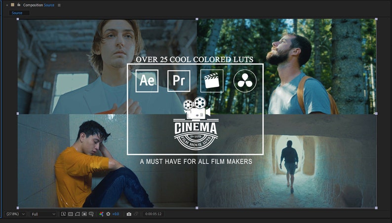 25 Cool Hollywood Movie Luts Color Grading | Video and Photo | Mobile & Desktop | After Effects ...