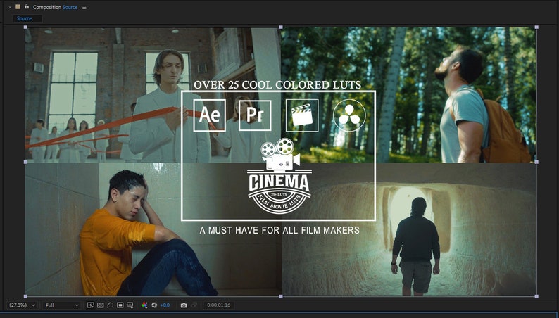 25 Cool Hollywood Movie Luts Color Grading | Video and Photo | Mobile & Desktop | After Effects ...