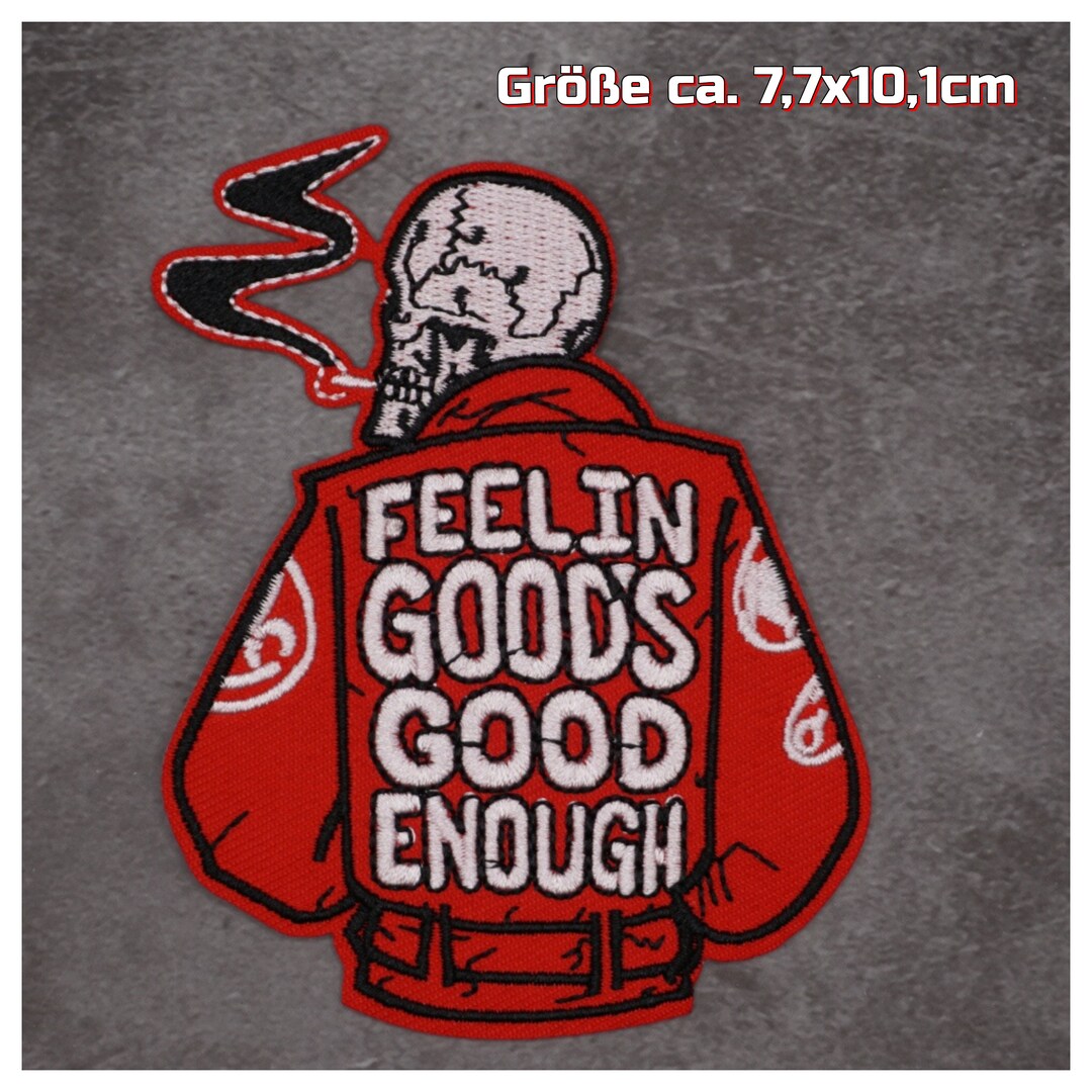 Feeling Good Patch Label Patches Labels Iron-on Patches Application ...