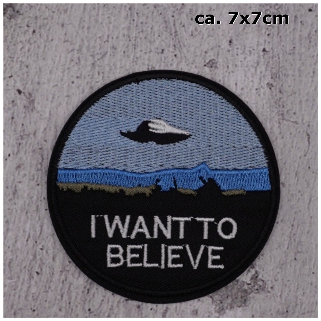 UFO Patch Label Patches Labels Iron-on Patches Application - Etsy