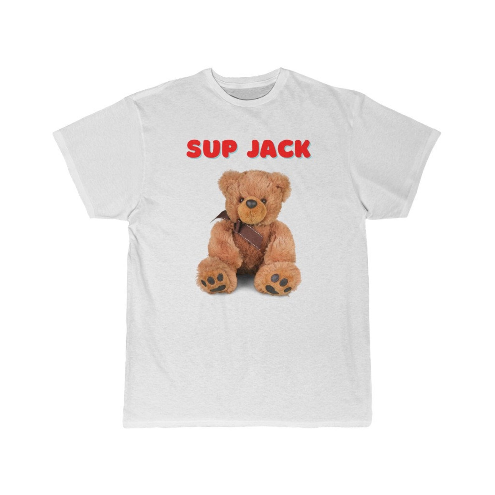 Men's Short Sleeve Tee Teddy bear Tee Gift for him | Etsy